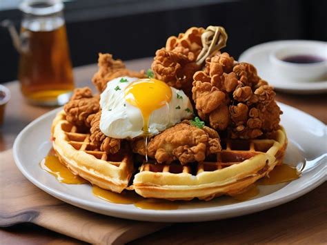 Lissa Belga On Instagram 🍗🧇 Chicken And Waffles 🍯 Bringing Together The Perfect Combination Of