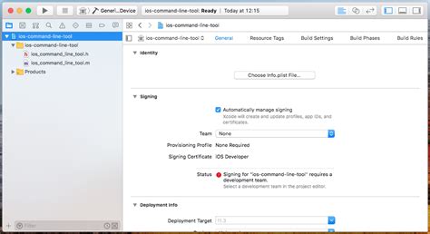 How To Build An Ios Command Line Tool With Xcode 93