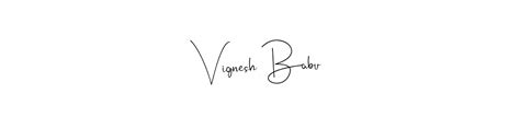 72 Vignesh Babu Name Signature Style Ideas Special Electronic Signatures