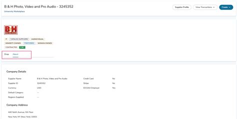 Improvements To The Supplier Page And Invoice Inbox Unimarket