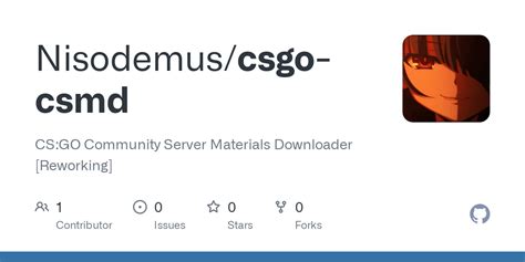 Github Nisodemuscsgo Csmd Csgo Community Server Materials Downloader Reworking