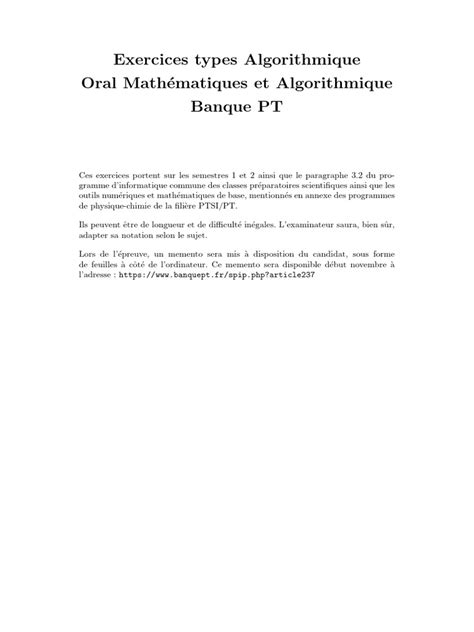 Exercices Types Python Pt Pdf