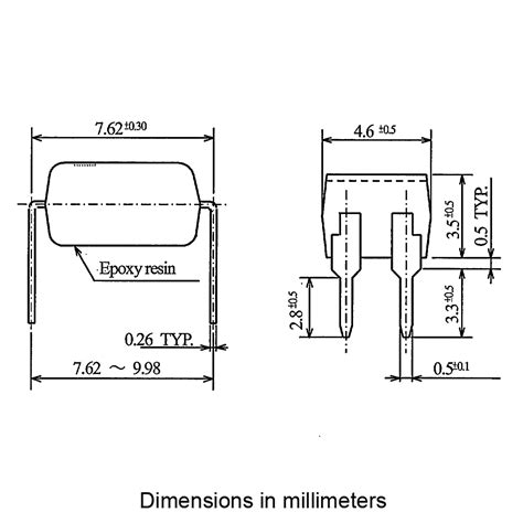 Allecin Pc817 Pc817c Transistor Output Optocoupler Dip 4 2 54mm Pitch For Arduino Diy