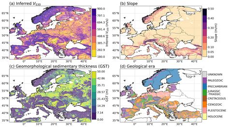 nhess exploring inferred geomorphological sediment thickness as a new