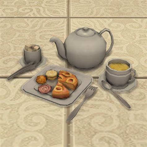 Afternoon Tea Set Ffxiv R Videogamefood