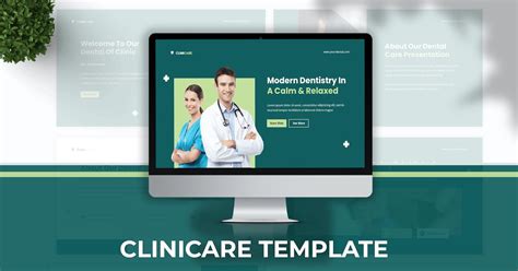 Шаблон Keynote для клинической помощи Шаблоны презентаций Envato Elements