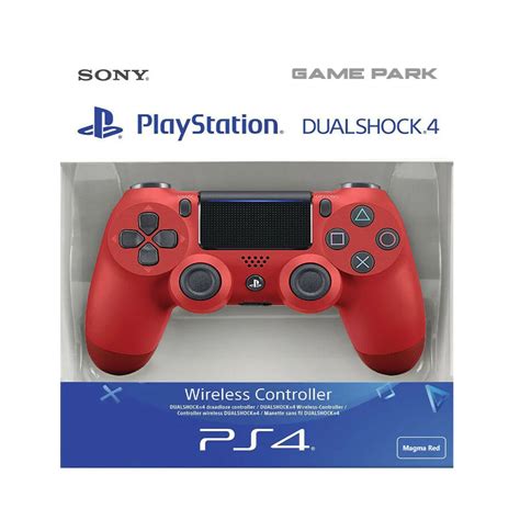Ps4 Wireless Orignal Controller Red Dualshock 4 Game Park