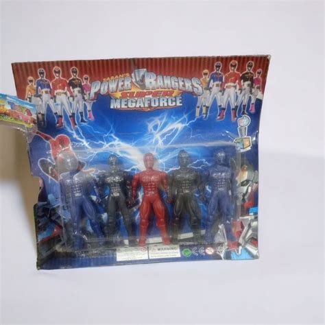 5pcs Power Rangers Robot Toy Power Rangers Robot Figure Daraz Pk