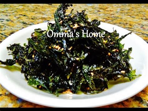 Recipe Sweet And Salty Roasted Dried Seaweed Laver Chips Healthy