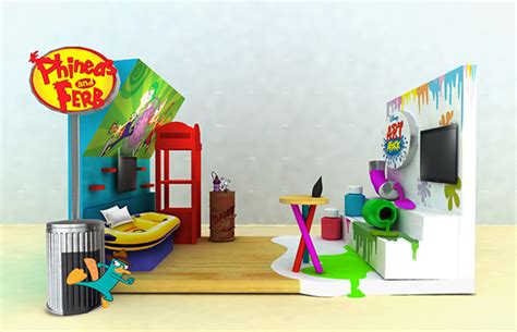 Art Attack Phineas N Ferb Space Design Behance