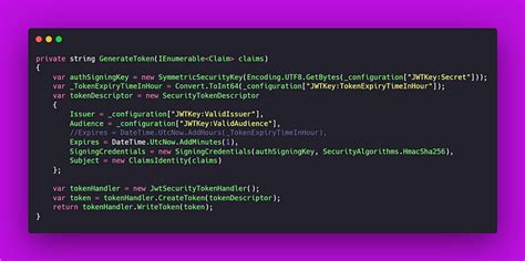 Net 80 Web Api 🔒 Jwt Authentication And Role Based Authorization