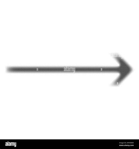Halftone Arrow Icon And Symbol Stock Vector Illustration Clip Art Graphics Stock Vector Image