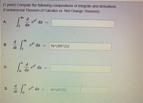 solved 1 point compute the following compositions of