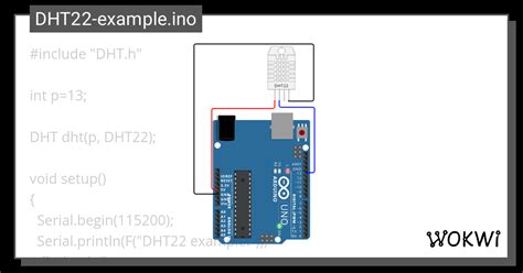 06 DHT22 With Serial Monitor Ino Copy Wokwi ESP32 STM32 Arduino