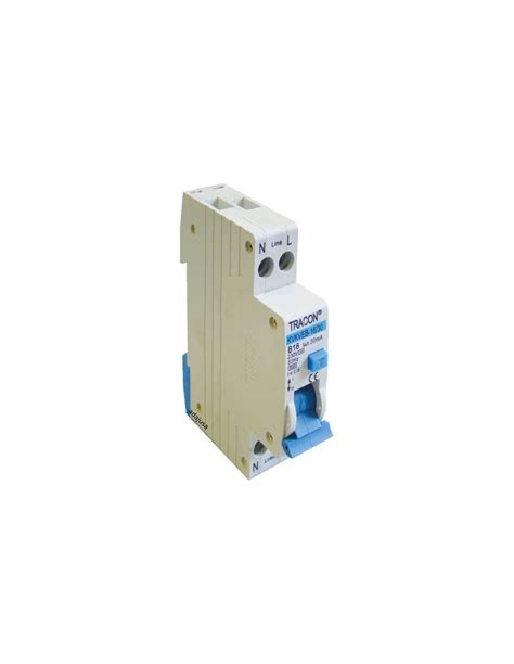 Compact Mcb Circuit Breaker Differential Circuit Breaker 2x16a 30ma