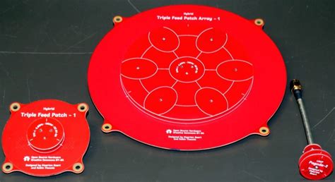 FPV GHz Triple Feed Patch Array Antenna Laboratory Test Results