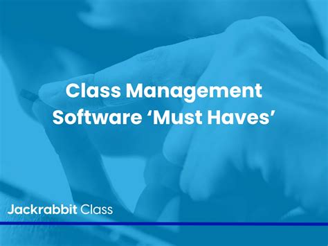 Class Management Software Must Haves Jackrabbit Class