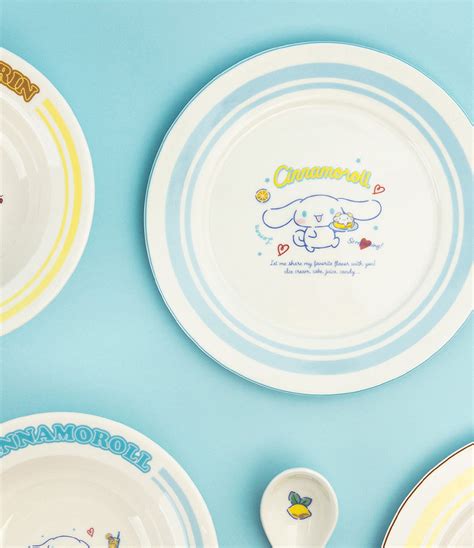 산리오 세라믹 접시 브런치 원형 플레이트 마이멜로디 쿠로미 감도 깊은 취향 셀렉트샵 29cm