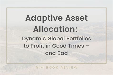 Adaptive Asset Allocation — Rothman Investment Management