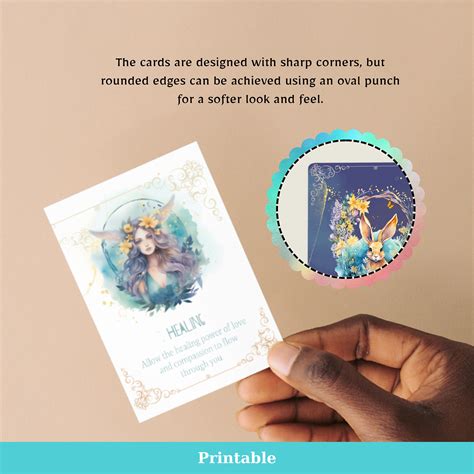 Ostara Easter Oracle Cards Printable Sabbat Notes Wiccan Book Of Shadows Pages Eostre Alban