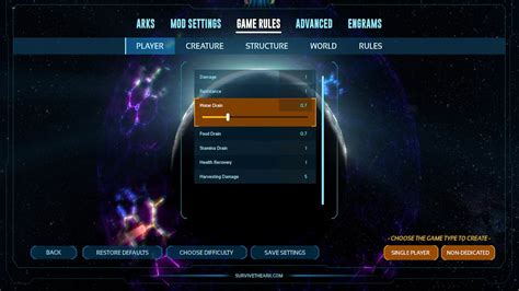 Best Single Player Settings For ARK Survival Ascended Pro Game Guides
