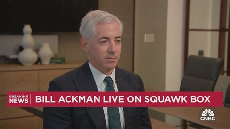 Watch Cnbcs Full Interview With Bill Ackman On Fighting Antisemitism The 2024 Election And