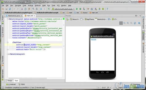Android Studio Tutorial Getting Started With The New Android Ide