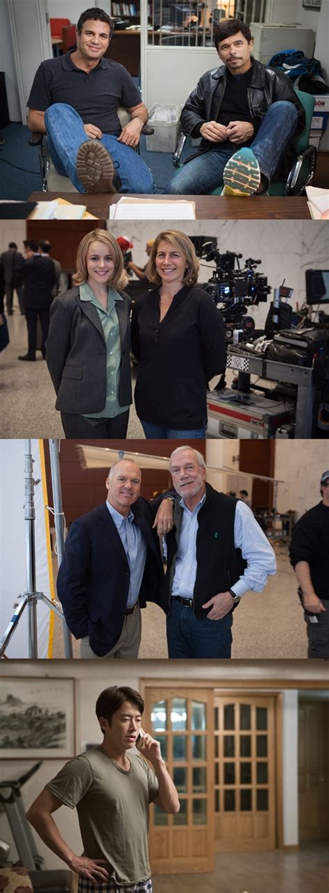 스포트라이트 실제 주인공과 싱크로율 200 일치시선집중