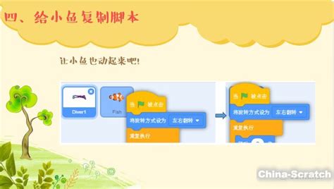 51maker 11 海底世界 scratch少儿编程网
