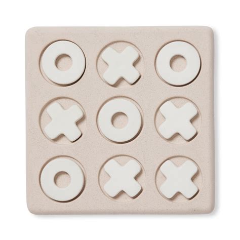 Noughts And Crosses Board Game Ceramic Humble Home