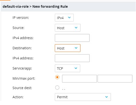 New Forwarding Rule Parameters In Mc Tcpudp Ports Wireless Access