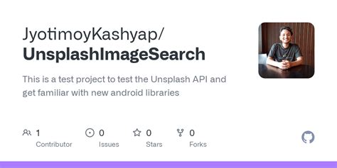 GitHub JyotimoyKashyap UnsplashImageSearch This Is A Test Project To Test The Unsplash API