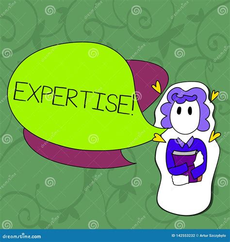 Conceptual Hand Writing Showing Expertise Business Photo Showcasing