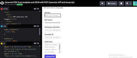 3 ways to generate pdf from html with javascript pdf generator api
