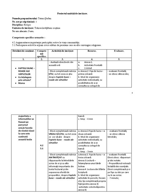 Proiectare Faptele Bune Roade Ale Virtuților Pdf