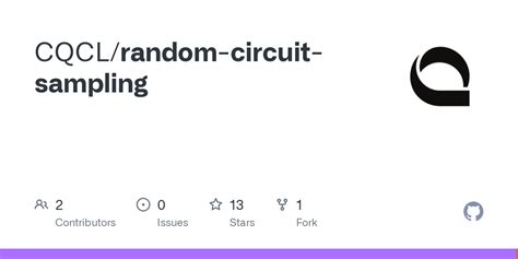 Github Cqclrandom Circuit Sampling