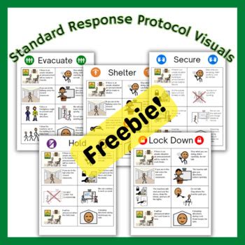 Standard Response Protocol Visuals By Accessible Ed With Mrs He TPT