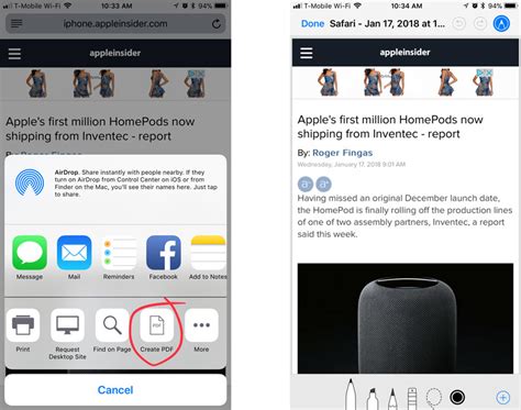 Tips How To Create A PDF Of A Webpage For Offline Reading In IOS AppleInsider