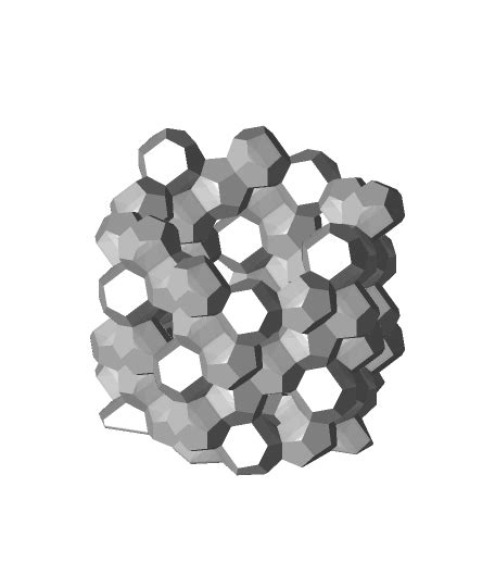 Weaire Phelan Tumbler 3d Model Davemakesstuff Thangs