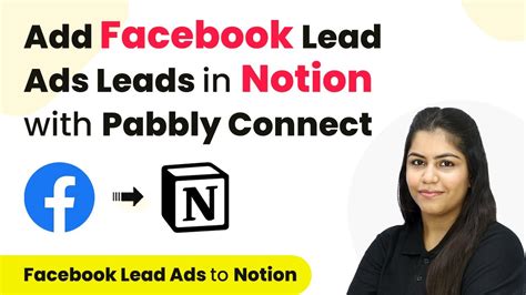 integrate facebook lead ads with notion using pabbly connect pabbly