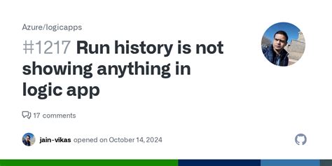 Run History Is Not Showing Anything In Logic App Issue Azure Logicapps GitHub