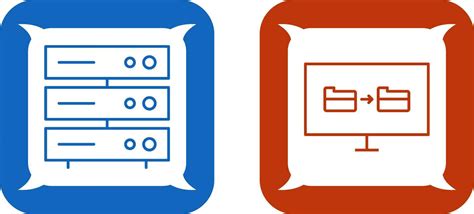 Server Network And File Sharing Icon 32793820 Vector Art At Vecteezy