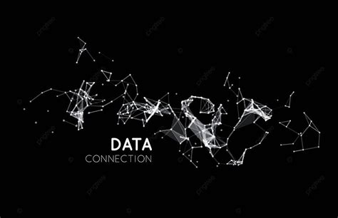 Abstract Network Connection Background Data Web Molecular Vector Data Web Molecular Png And