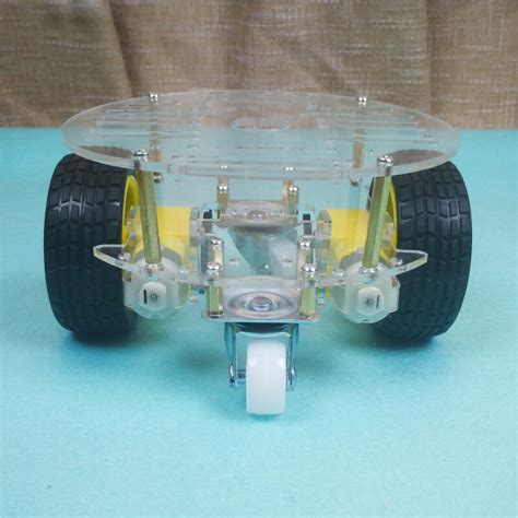 Intelligent Car Chassis Two Layer 2 Wheel Double L Grandado