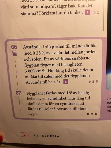 Fråga 66 MatematikÅrskurs 8 Pluggakuten