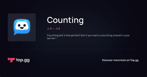 Add Counting Discord Bot The 1 Discord Bot And Discord App List