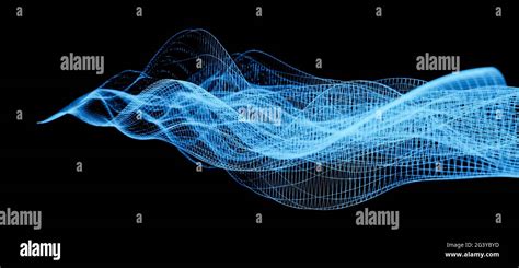 equalizer sound waves or audio waves visualization as abstract