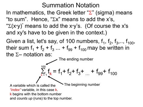 5 1 Sequences And Summation Notation Pptx Science