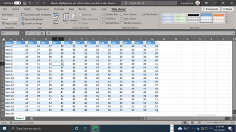 How To Highlight Row And Column When User Click On Cell Communication Square Knowledge Base