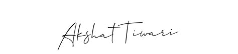 96 Akshat Tiwari Name Signature Style Ideas Outstanding Esignature
